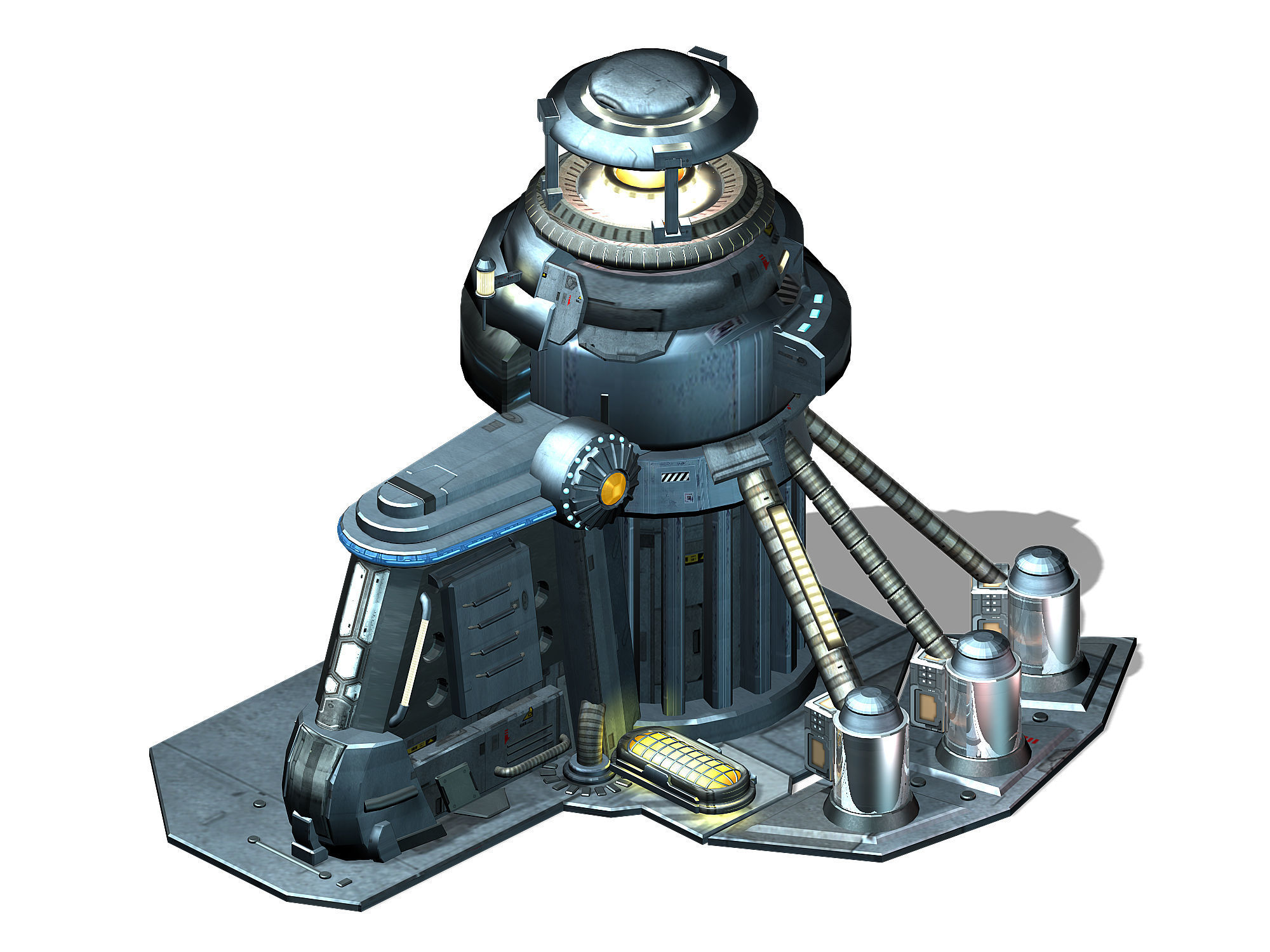 Functional mechanical object 03 3D model | CGTrader