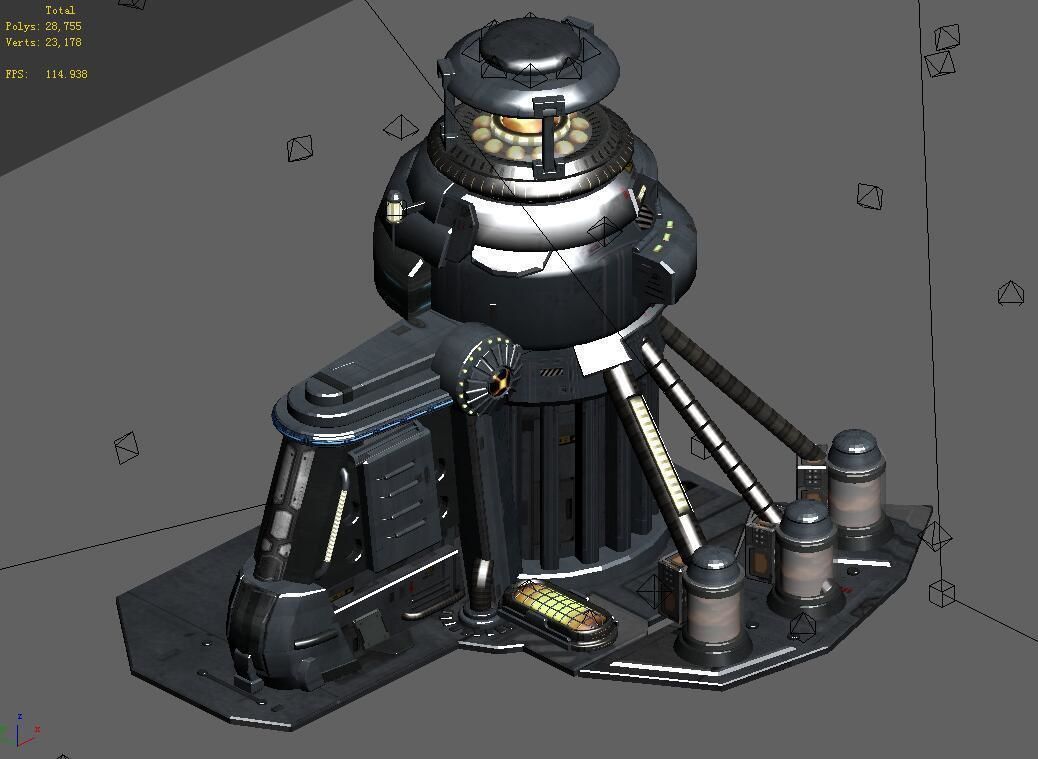 Functional mechanical object 03 3D model | CGTrader