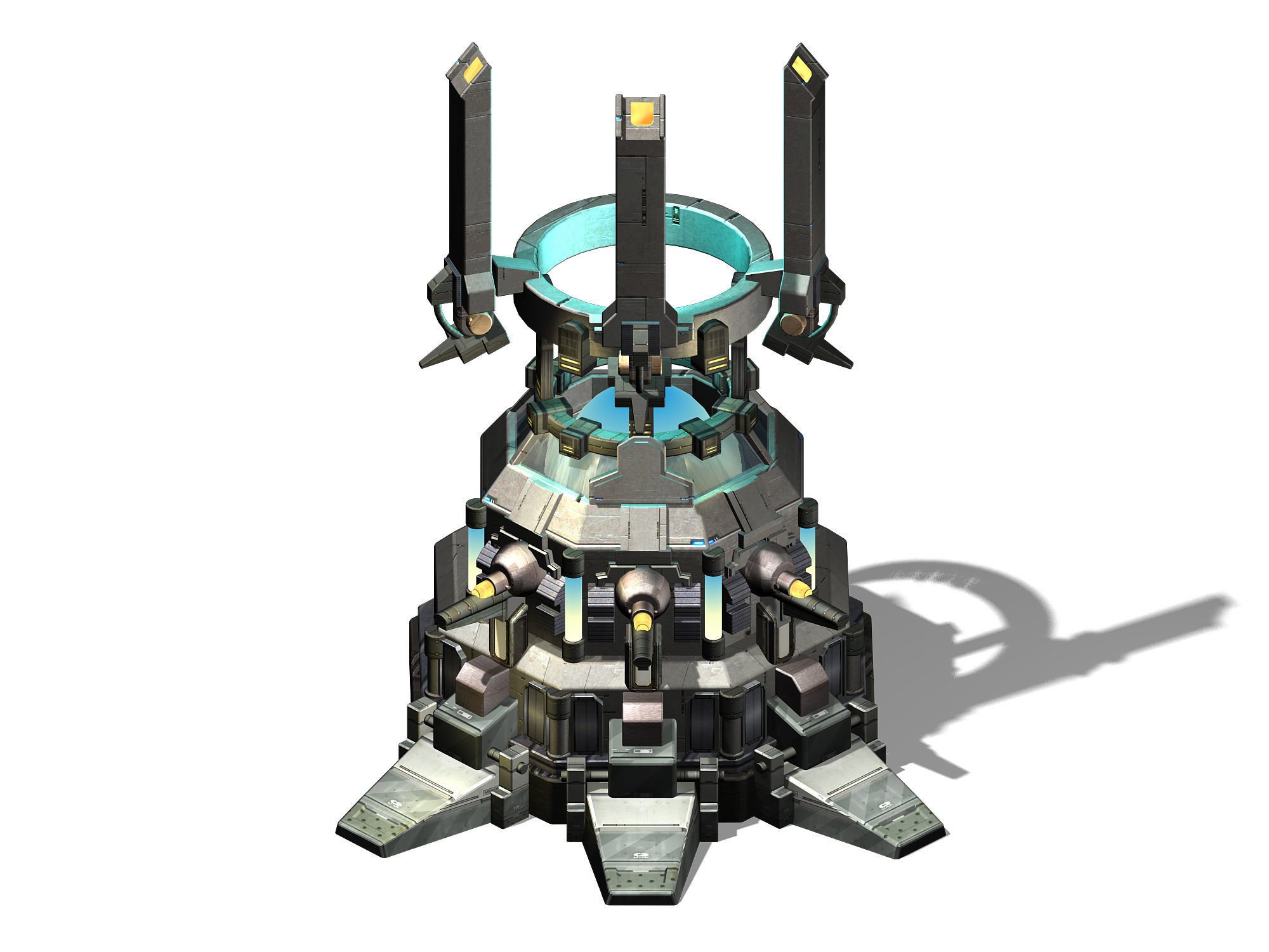 Functional mechanical object 06 3D model | CGTrader