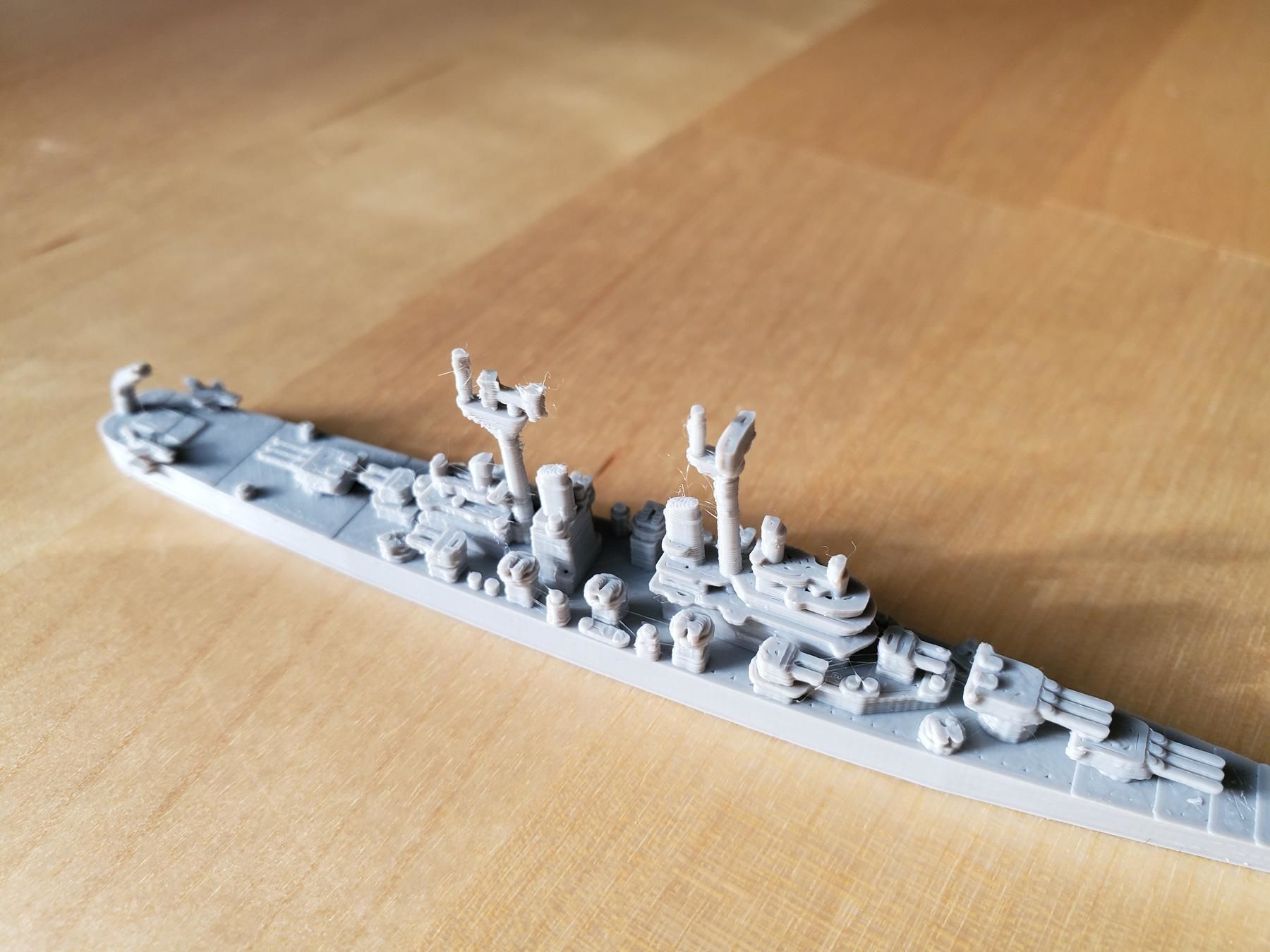 US Baltimore Class Cruiser Warship 3D model 3D printable | CGTrader