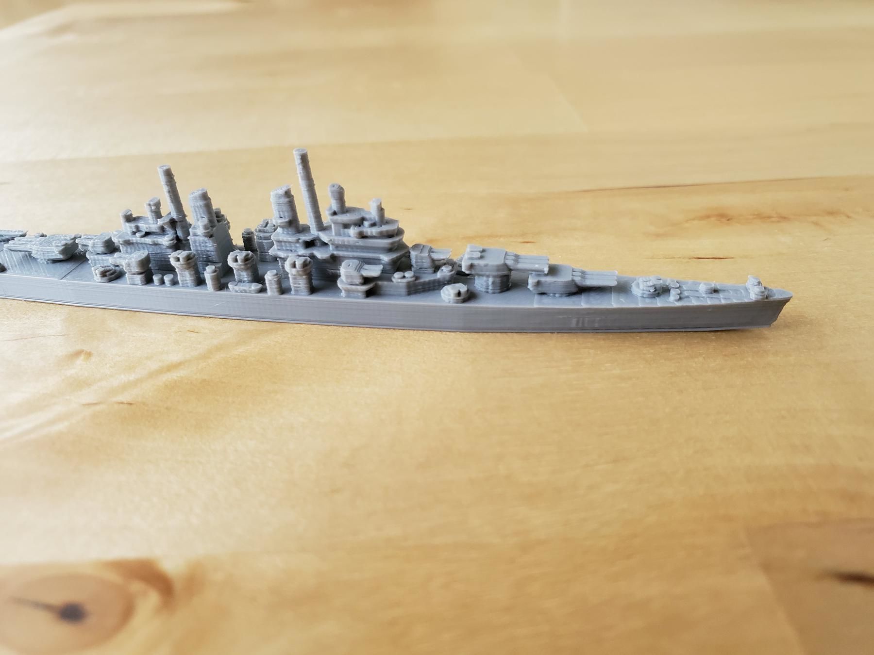 US Baltimore Class Cruiser Warship 3D model 3D printable | CGTrader