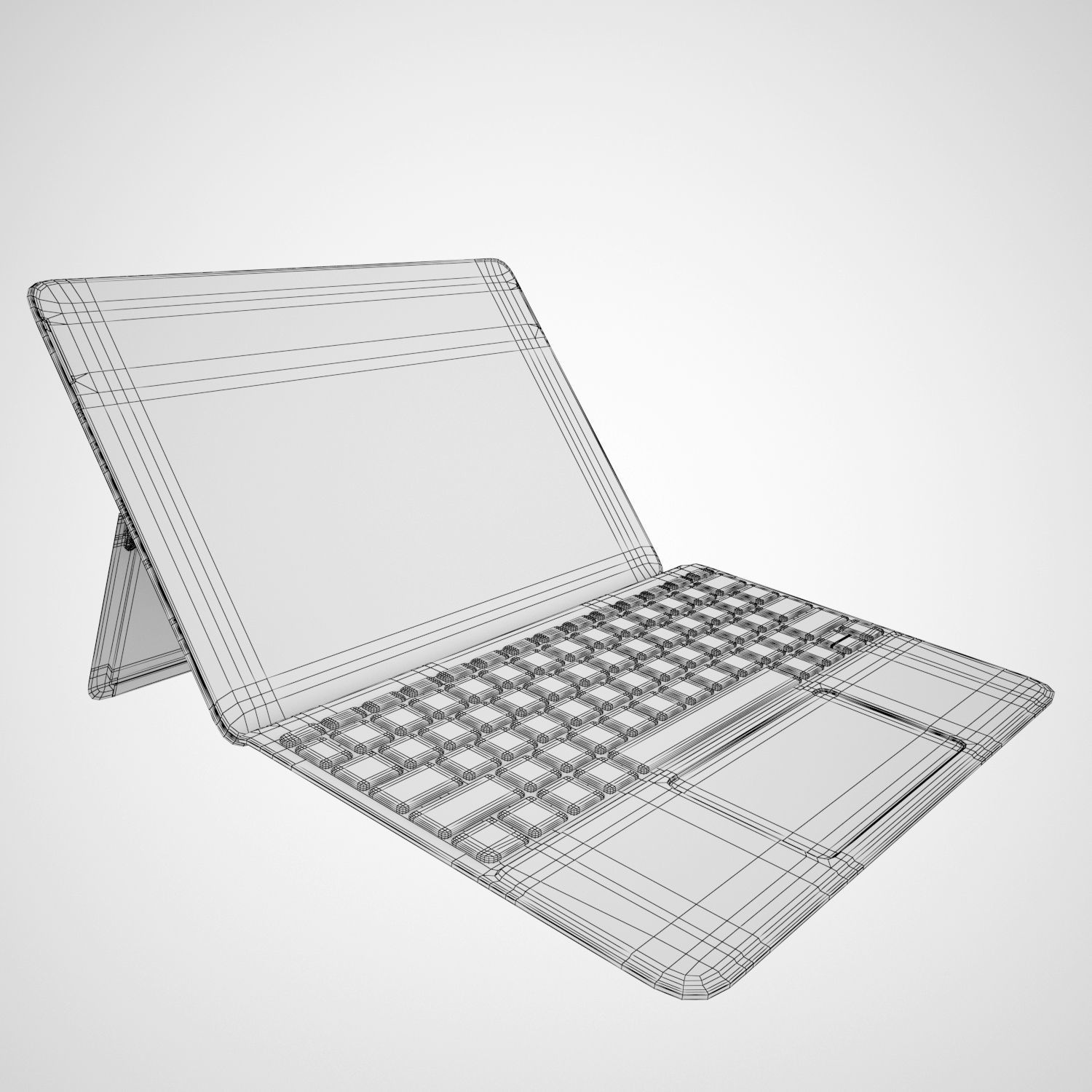 Microsoft Surface Go with Keyboard All Colors 3D model | CGTrader