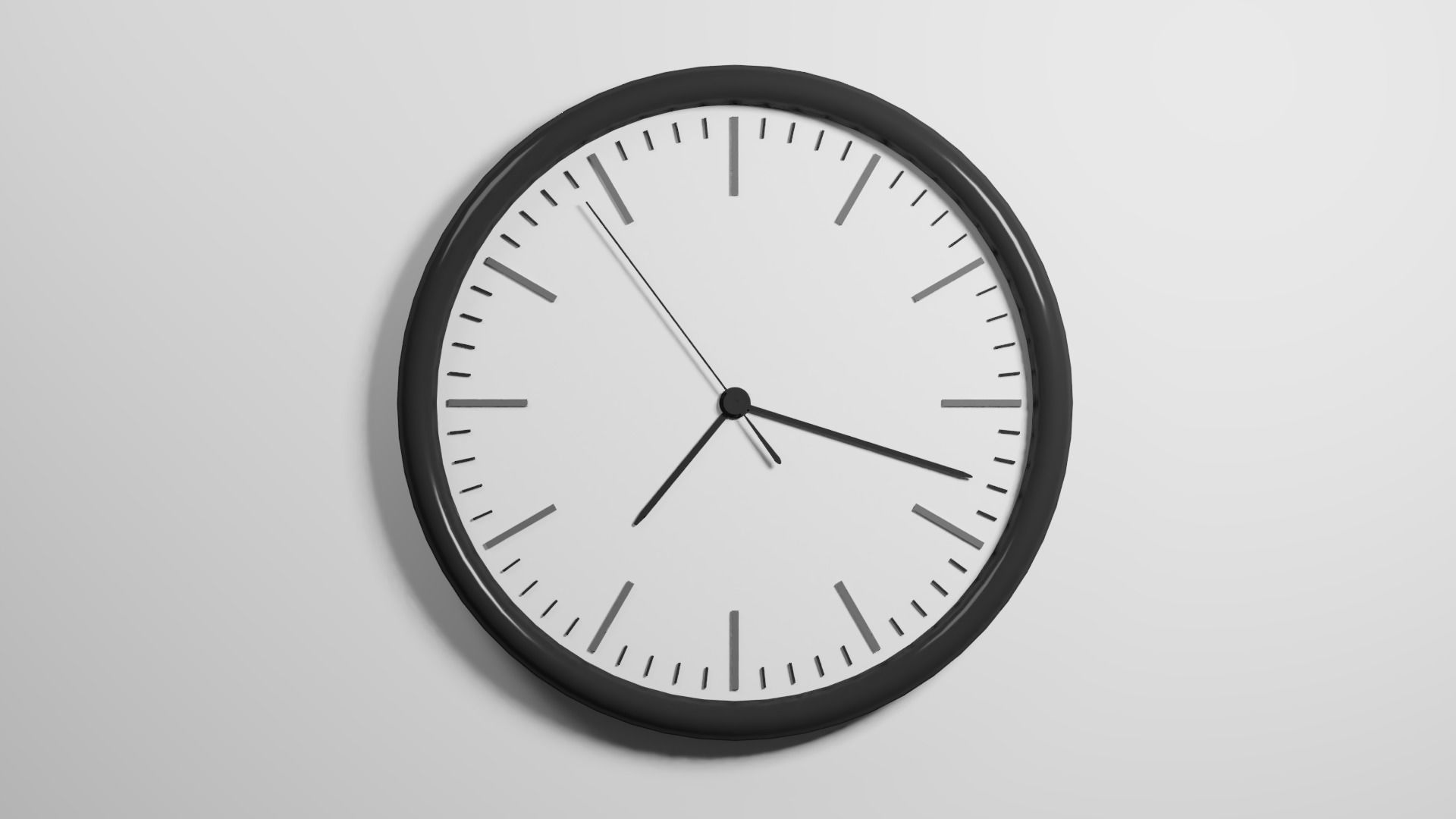 Realistic Wall Clock 3D model | CGTrader