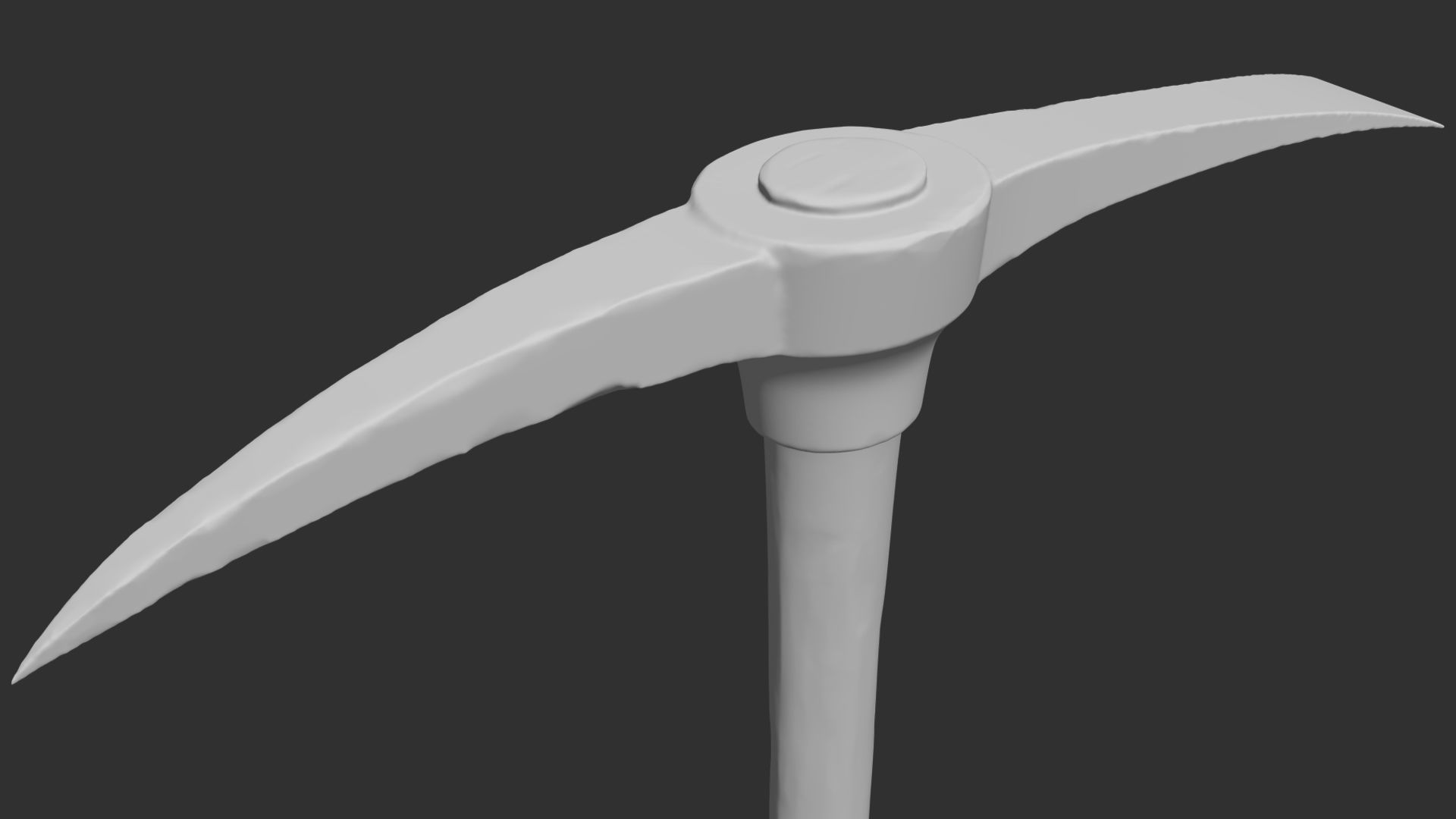 Old Pickaxe - 3D Printable 3D model 3D printable | CGTrader