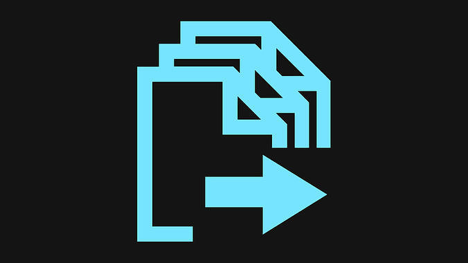 File Batch Exporter - Script for Maya 3D model | CGTrader