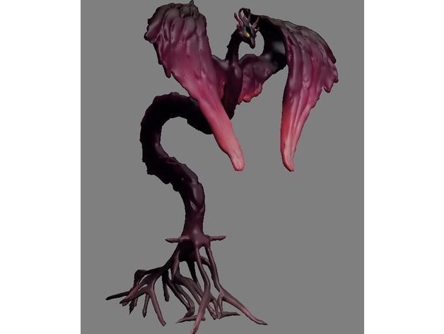 Couatl DnD Monster 3D print model | CGTrader