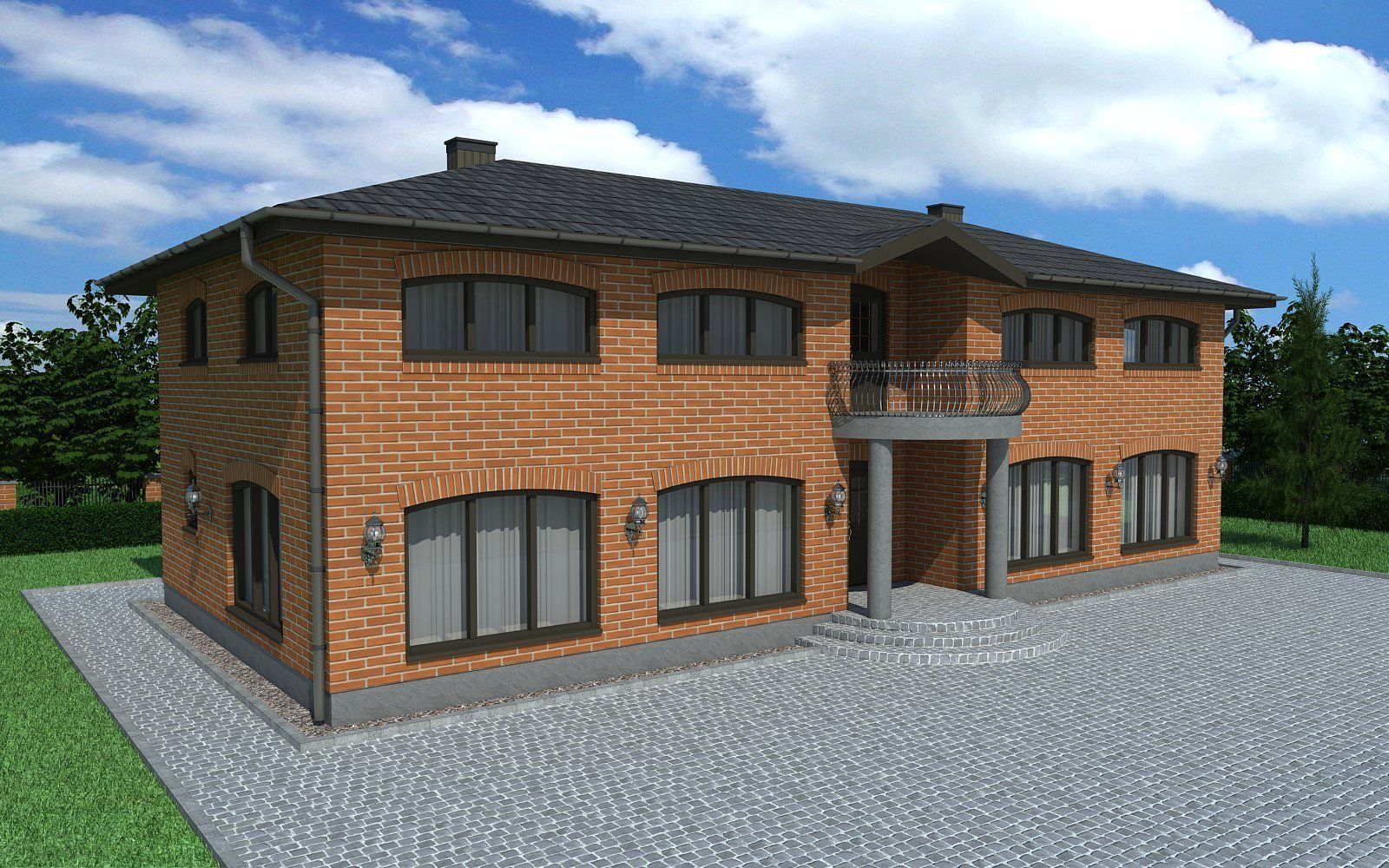 House 300 M2 3D CGTrader house-300-m2-3d-cgtrader