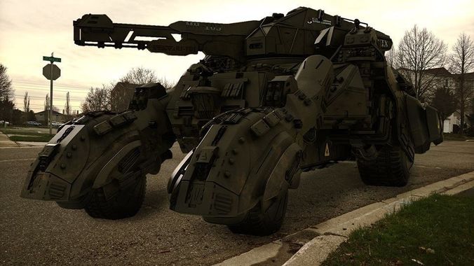 High Resolution Tank 3D model | CGTrader