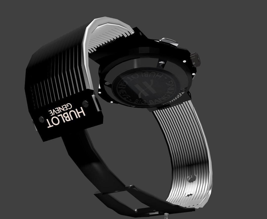 Hublot BigBang 3D model animated | CGTrader