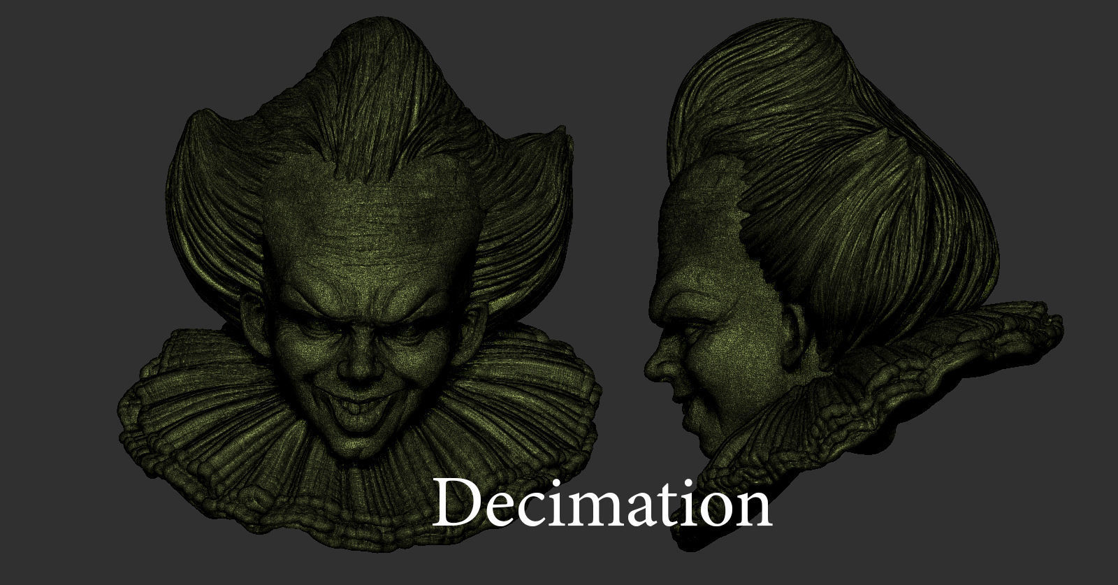 PennyWise 3D model 3D printable | CGTrader