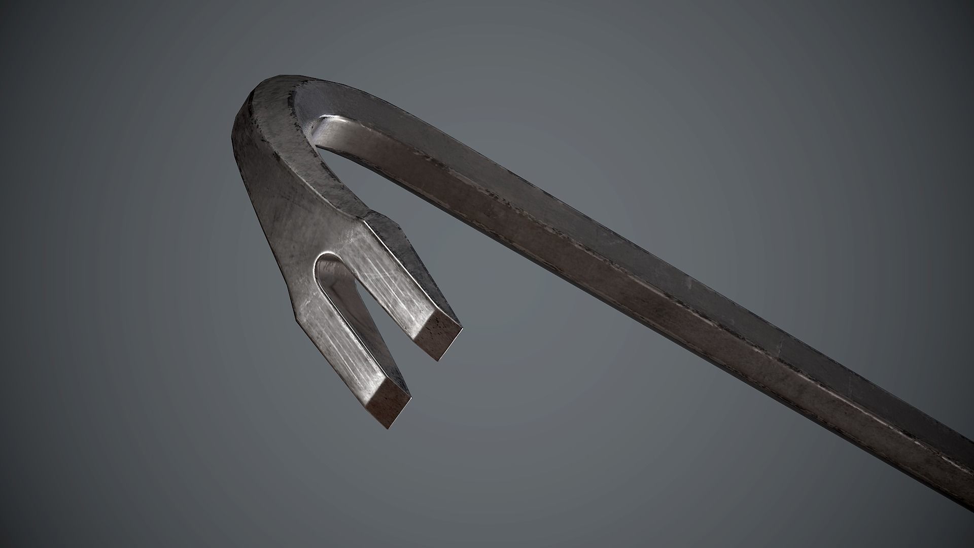 3D model Crowbar VR / AR / low-poly | CGTrader