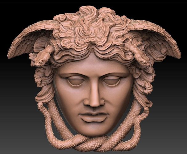 Medusa gargon 3D model 3D printable | CGTrader