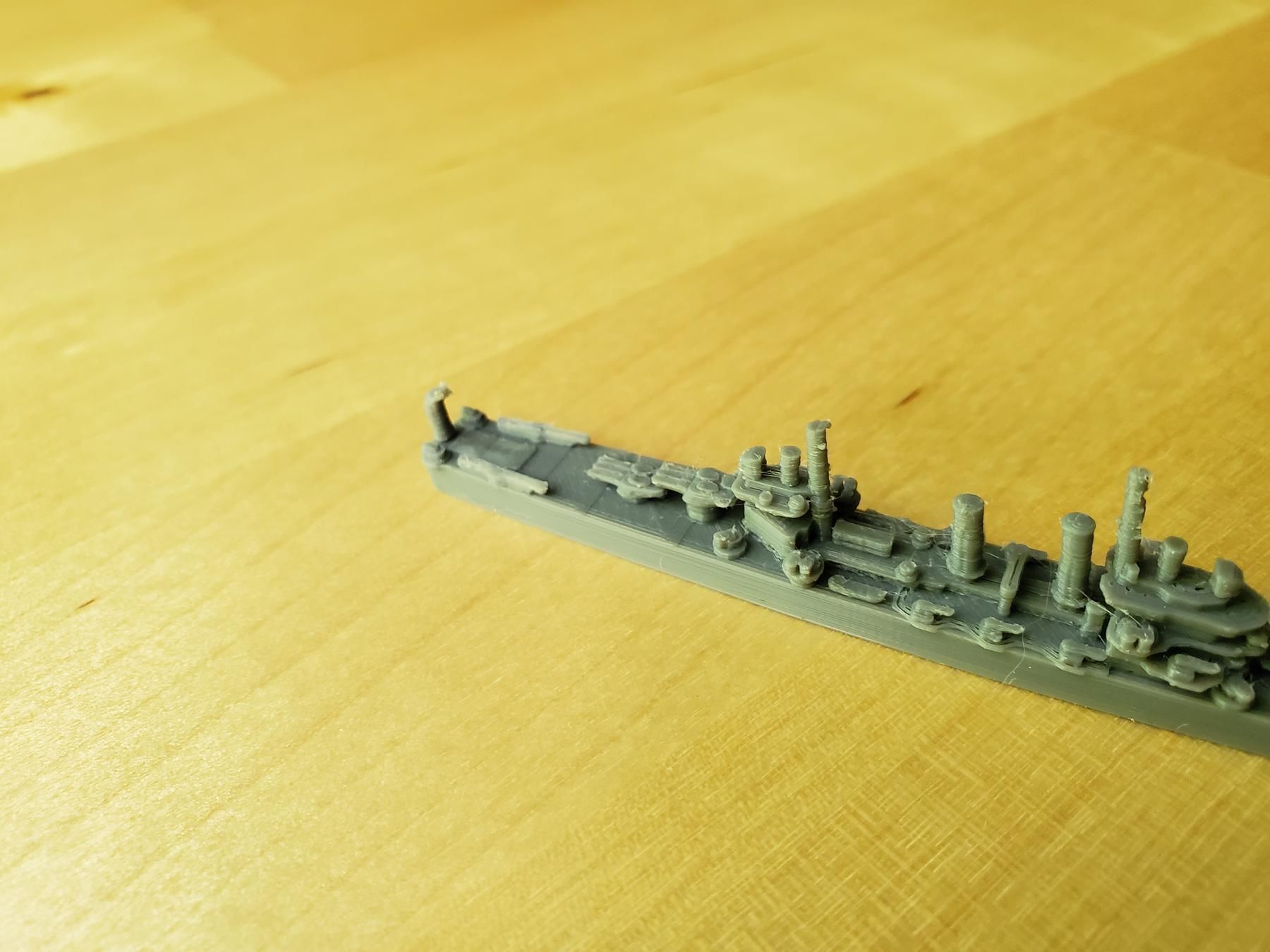 US Brooklyn Class Cruiser Warship 3D model 3D printable | CGTrader