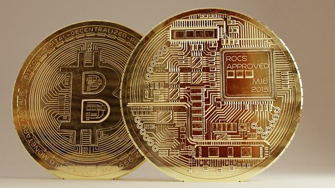 high details bitcoin model 3D model | CGTrader