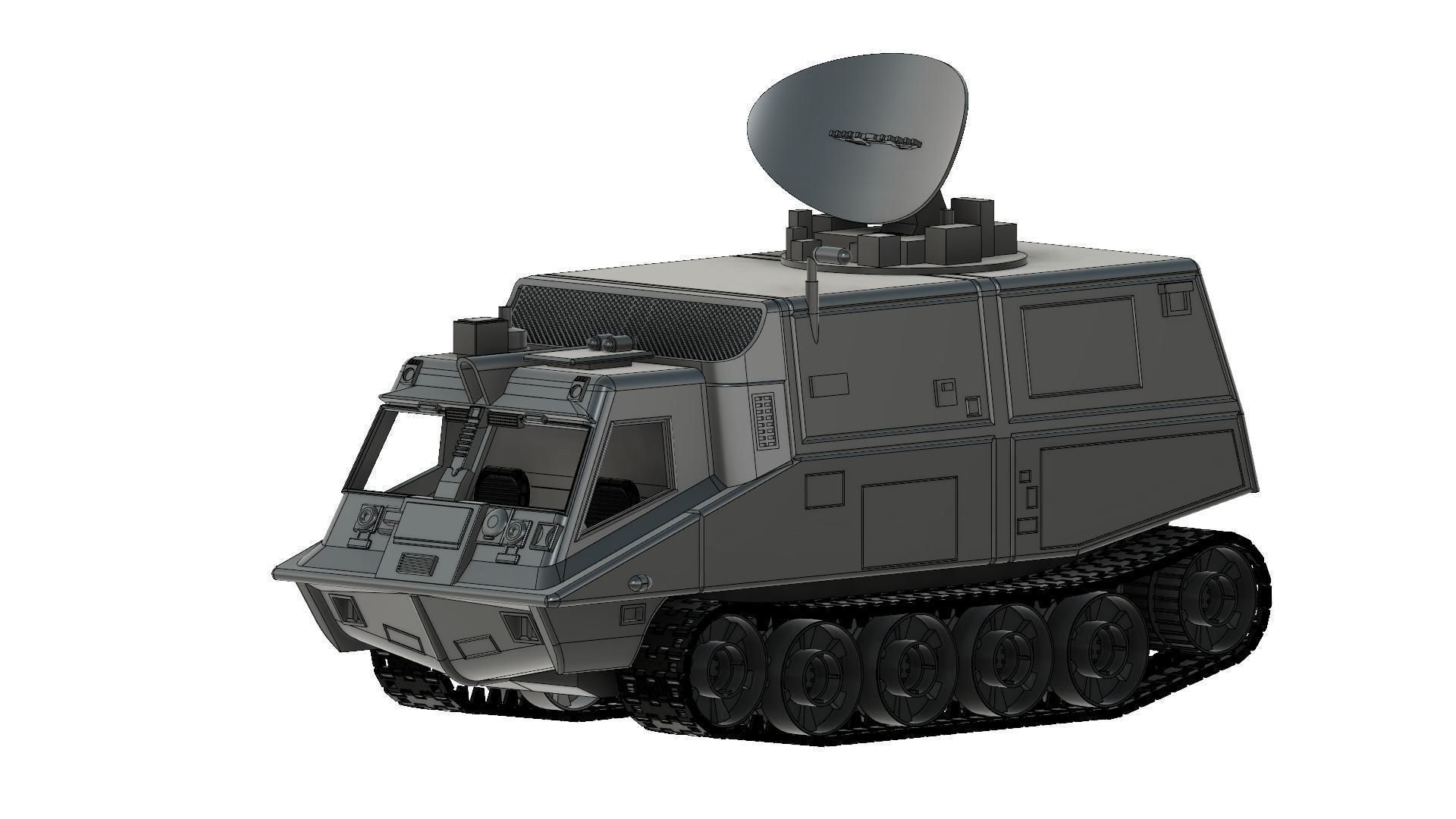 SHADO Mobile Control Vehicle from tv series UFO 3D model 3D printable ...
