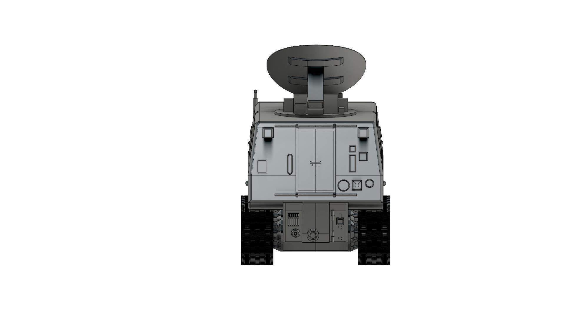 SHADO Mobile Control Vehicle from tv series UFO 3D model 3D printable ...