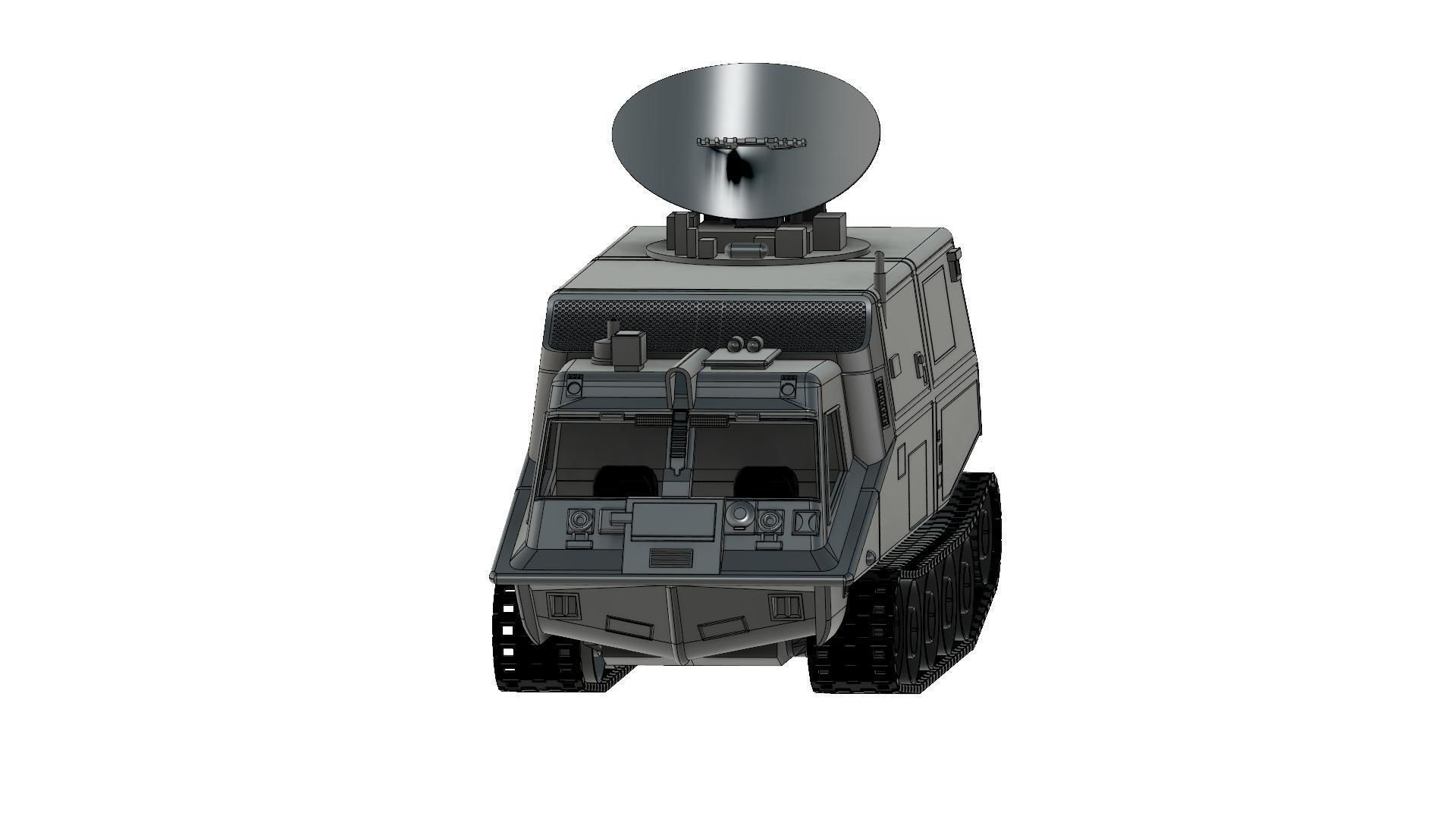 SHADO Mobile Control Vehicle from tv series UFO 3D model 3D printable ...