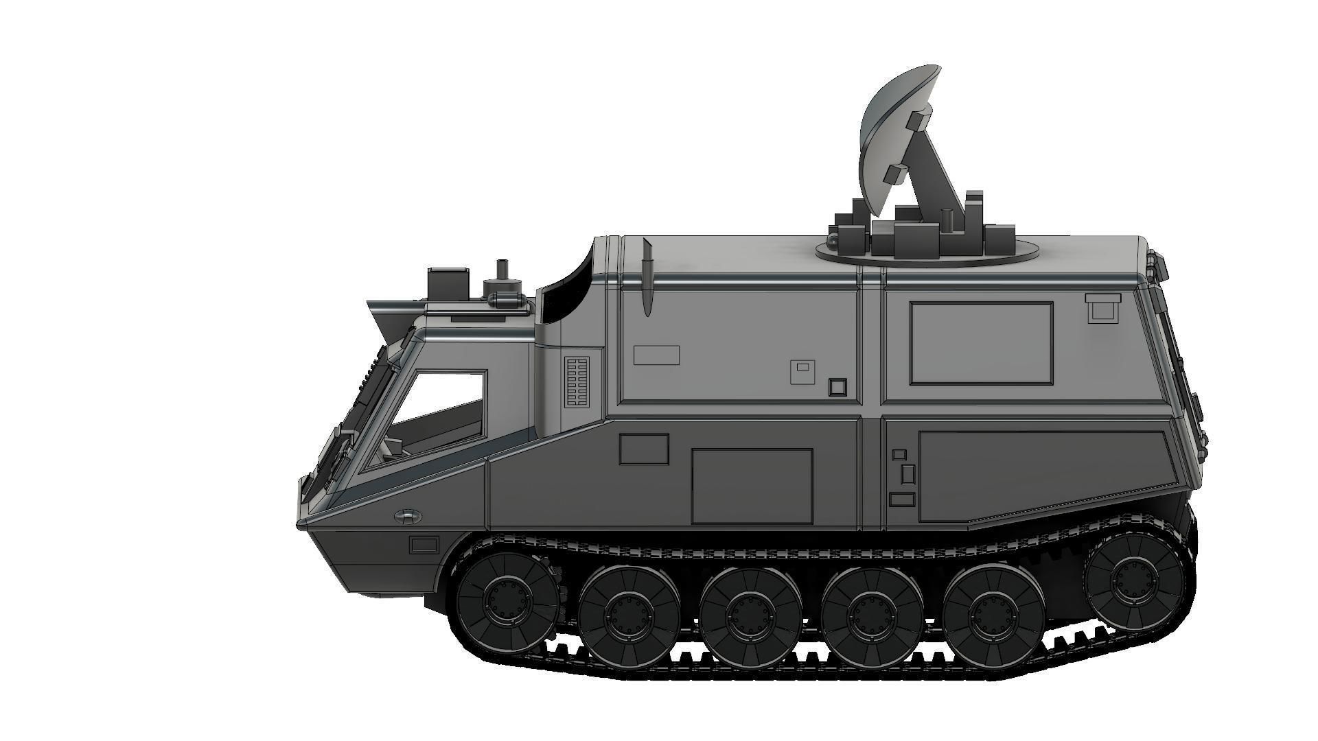 SHADO Mobile Control Vehicle from tv series UFO 3D model 3D printable ...