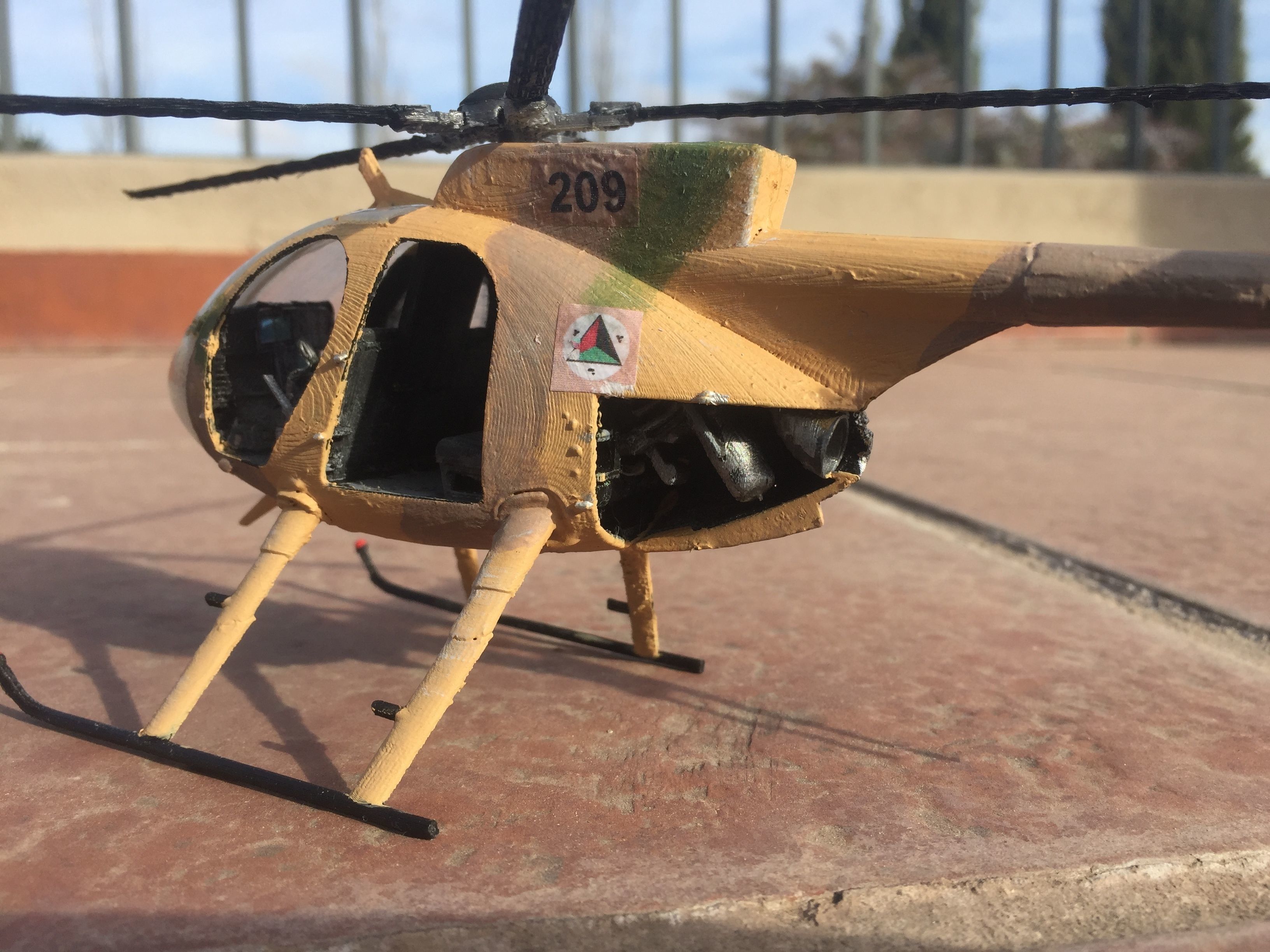 MD530 HELICOPTER - SCALE MODEL - ASSEMBLY KIT 3D model 3D printable ...