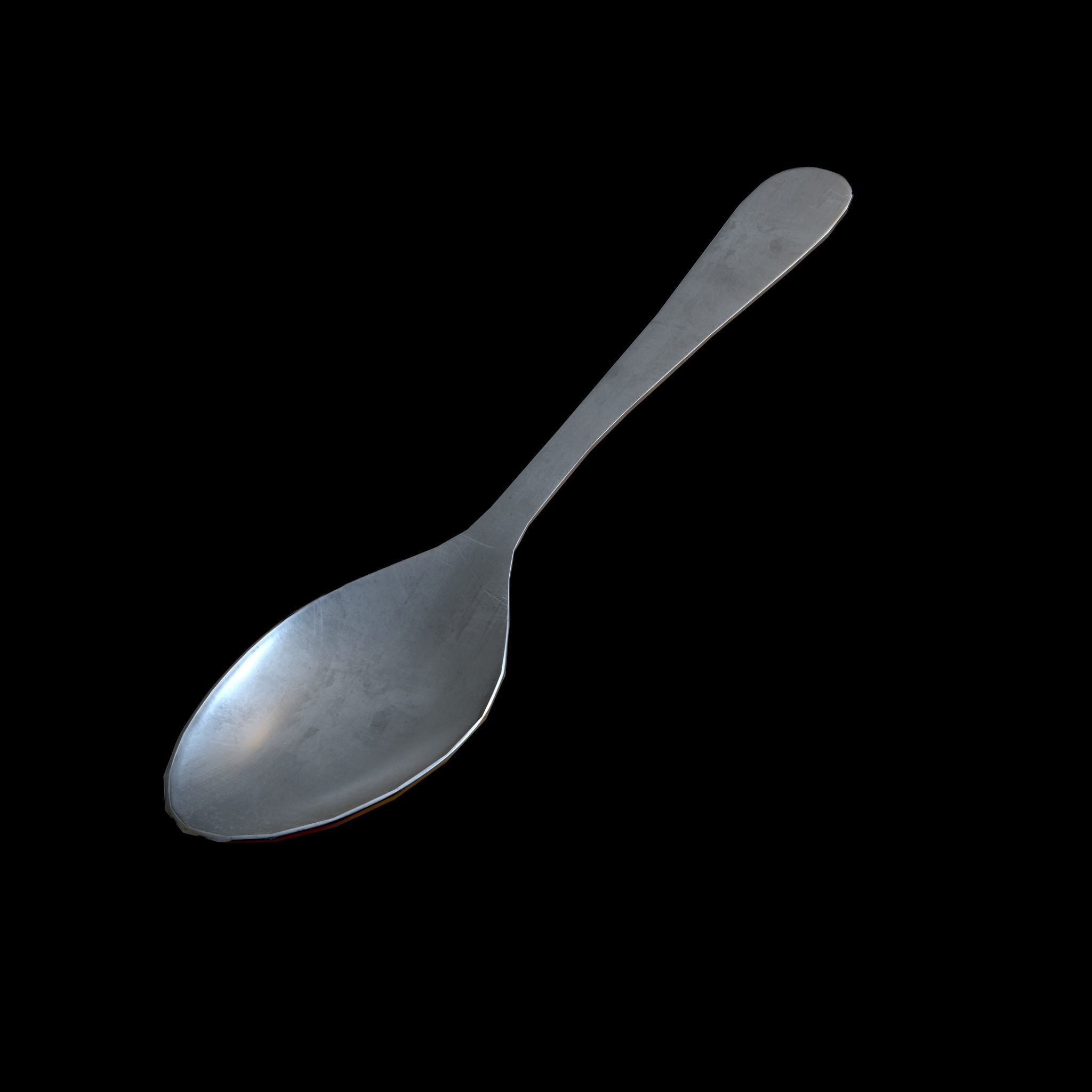 Spoon 3D model game-ready | CGTrader