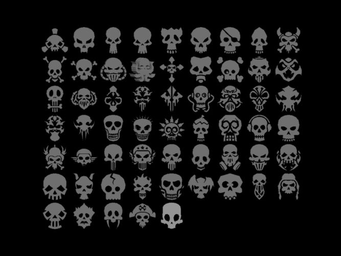 3D model 59 Simple Skull Shapes VR / AR / low-poly | CGTrader