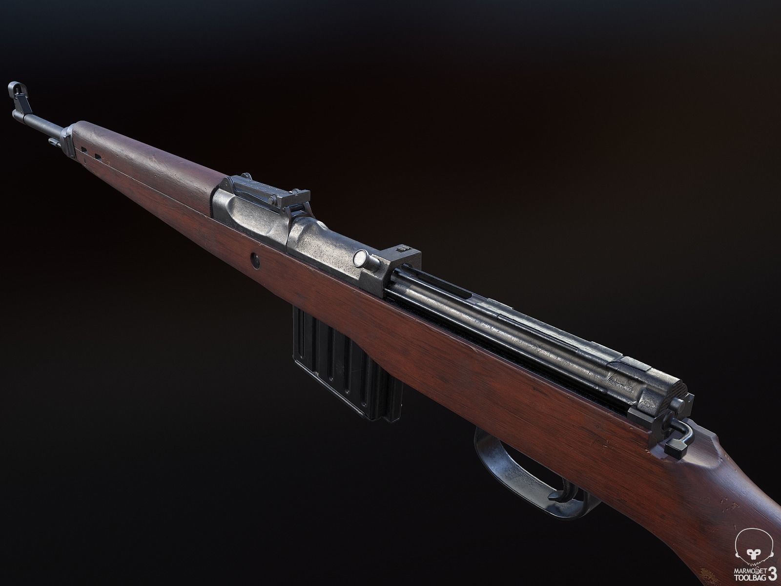 3D model Gewehr 43 Rifle VR / AR / low-poly | CGTrader