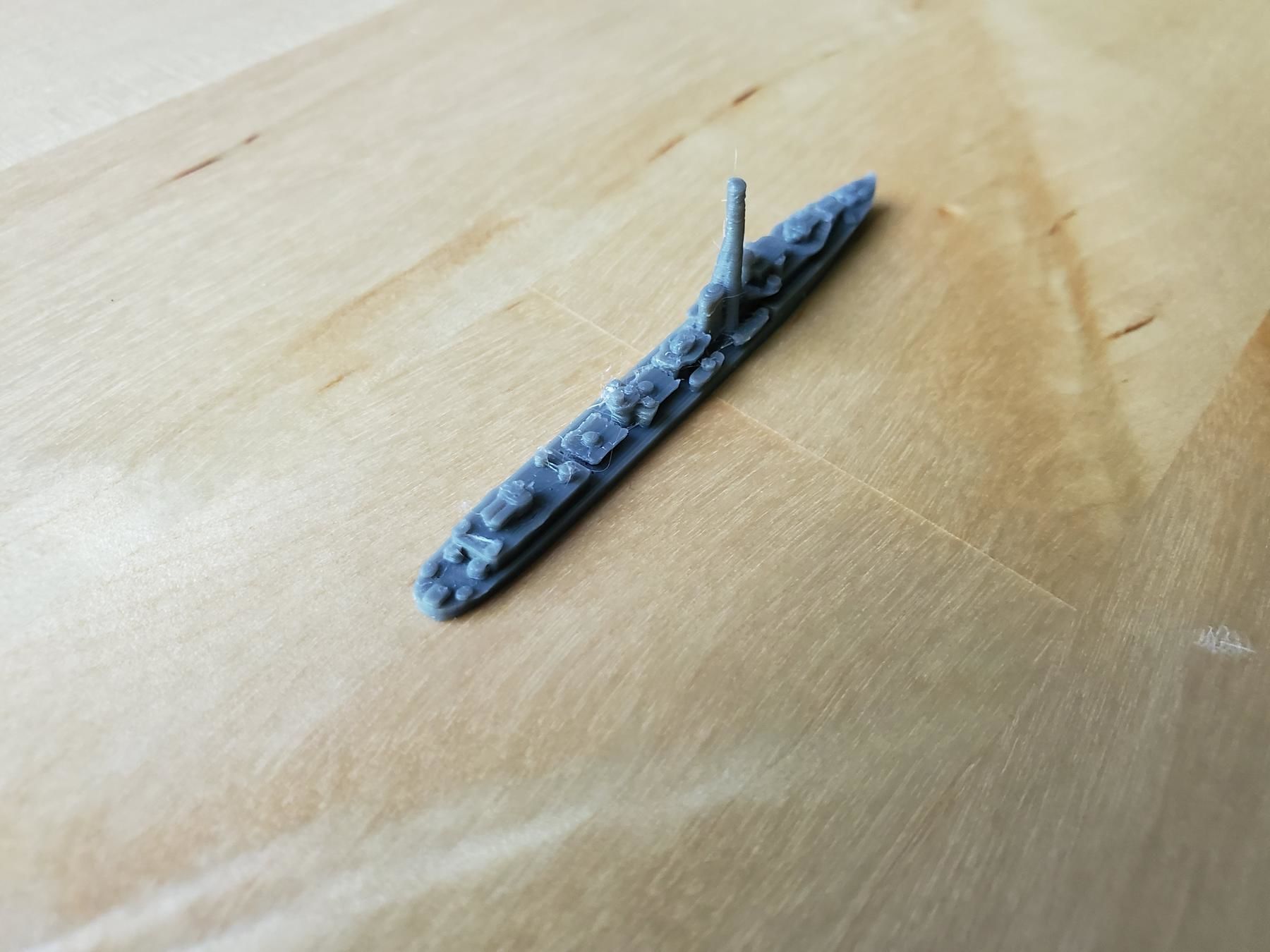 British J Class Destroyer Warship 3D model 3D printable | CGTrader