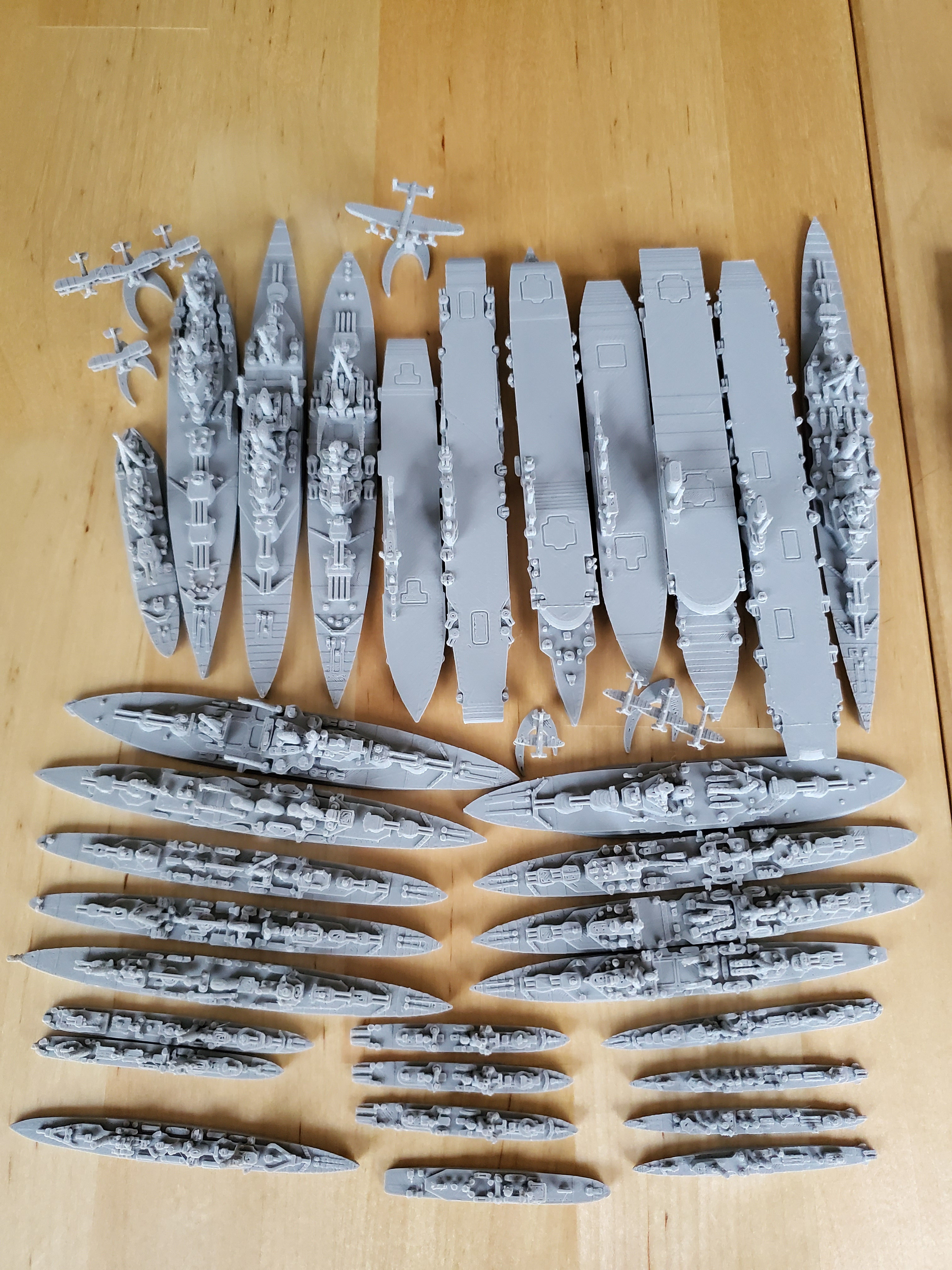 British Miniature WWII Warship Collection 3D model 3D printable | CGTrader