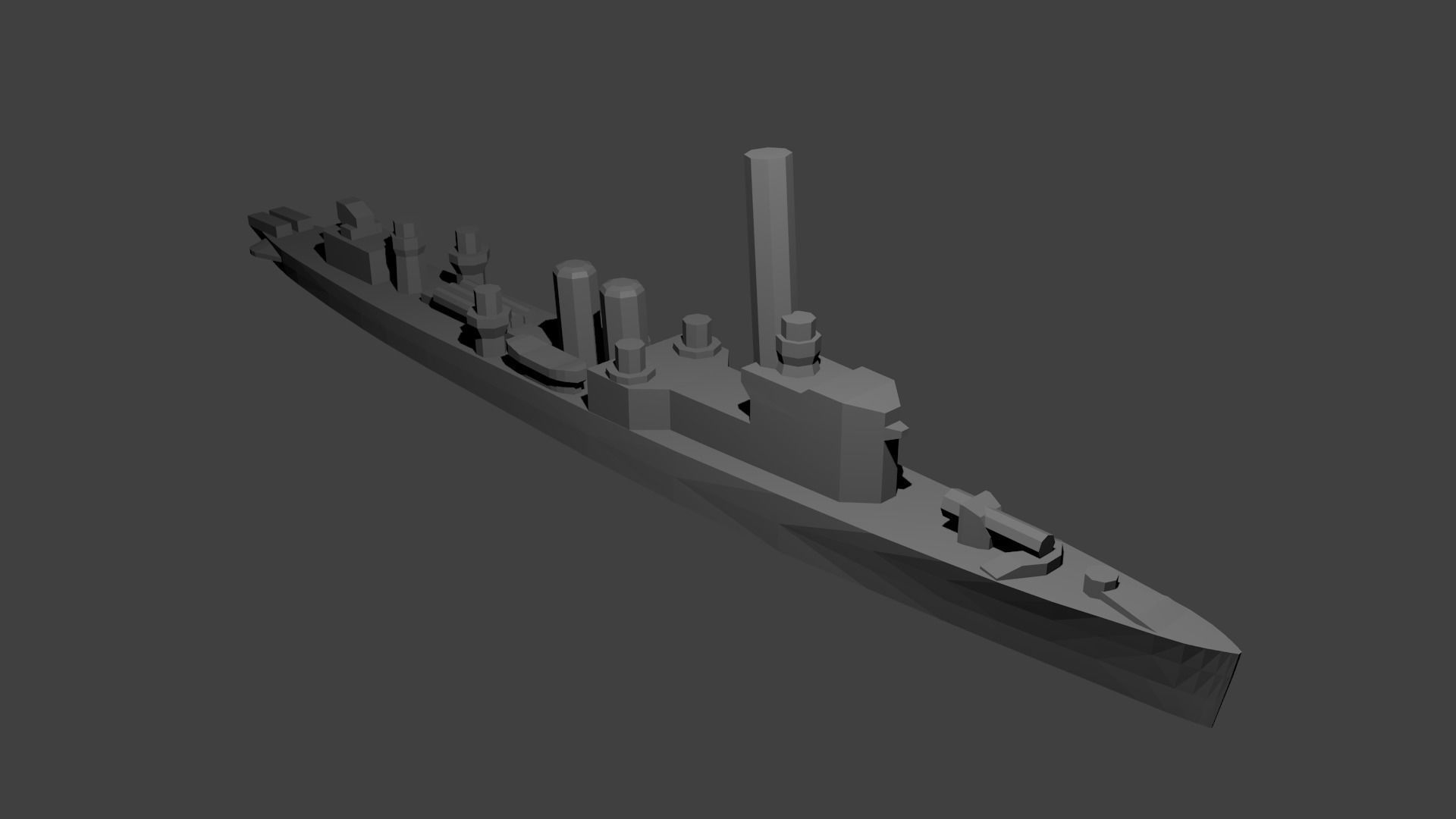 British Miniature WWII Warship Collection 3D model 3D printable | CGTrader