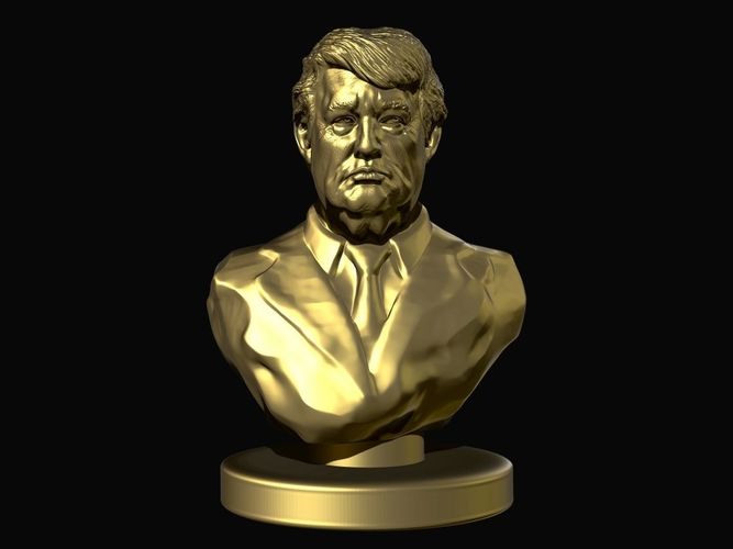 Donald Trump 3D model 3D printable | CGTrader