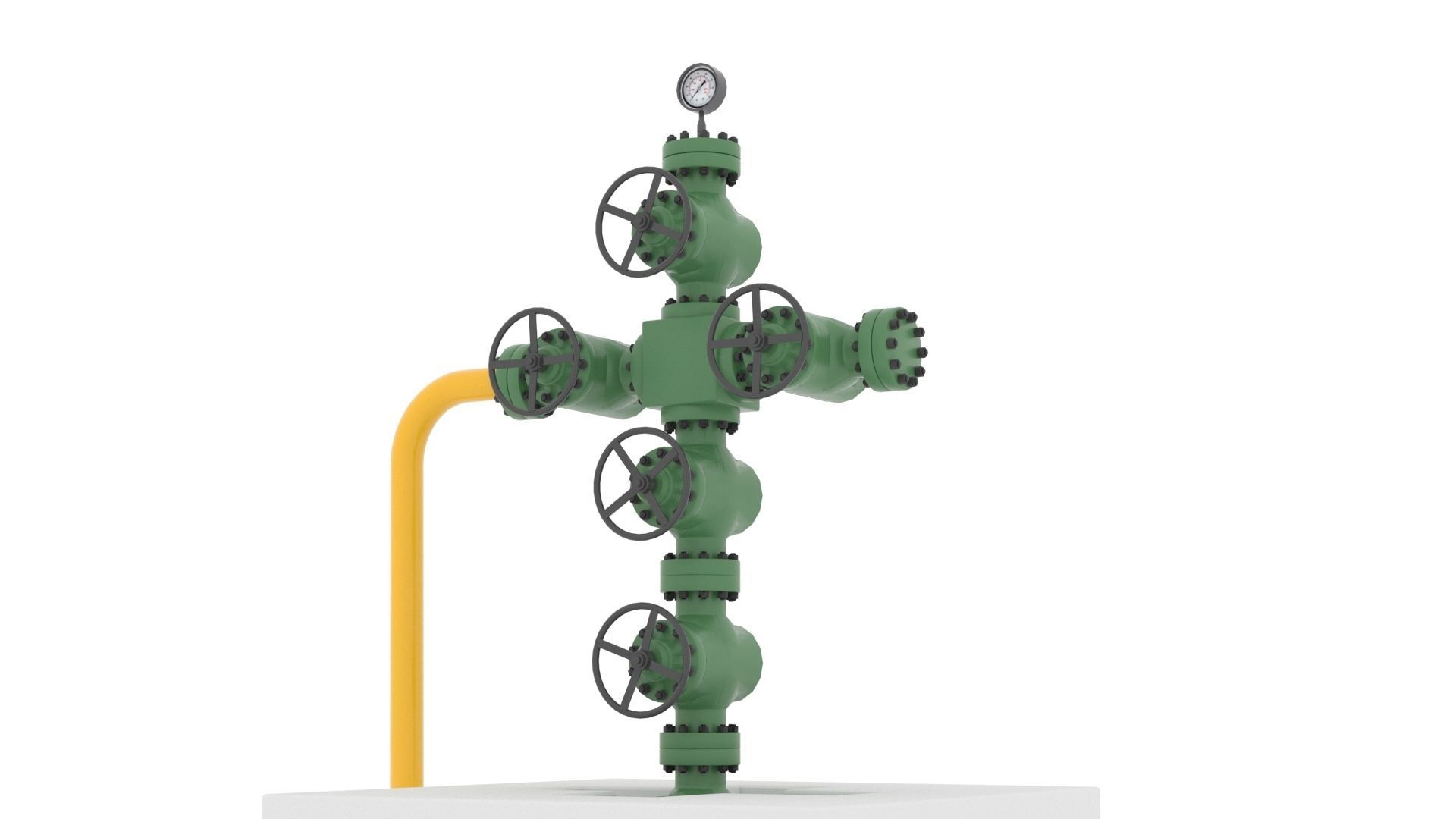 3D model Injection well VR / AR / low-poly | CGTrader