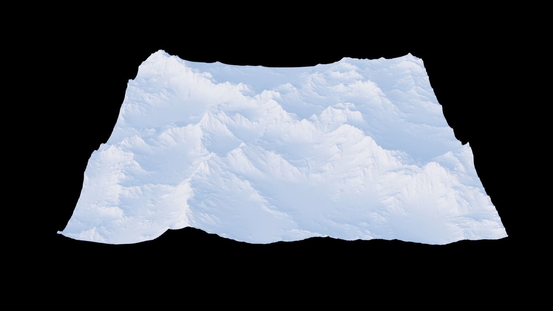 Snow Mountain 8K Heightmap Pack 1 Texture | CGTrader