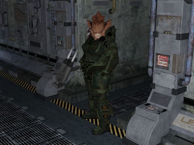 Science fiction people 3D model | CGTrader