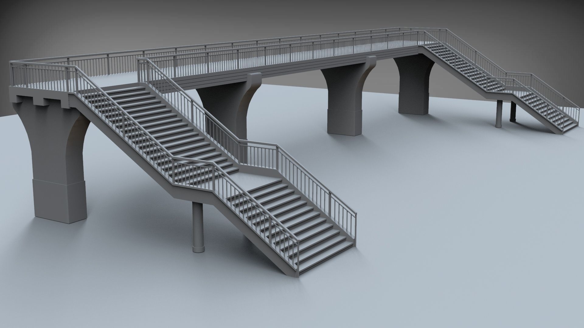 Overpass 3D model | CGTrader