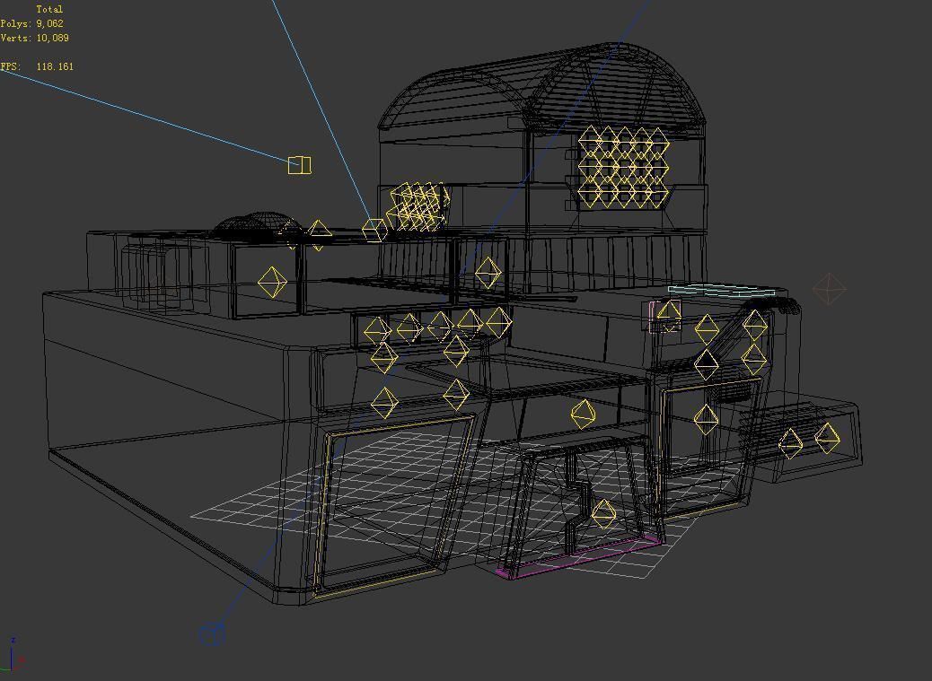 Mechanical building - base repair shop 3D model | CGTrader