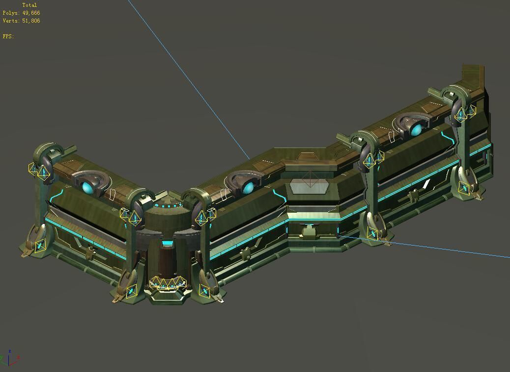 Mechanical - complete - wall 02 3D model | CGTrader