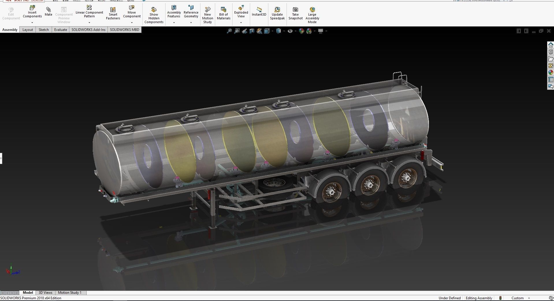 Fuel Tanker 35000L Deisal Tanker 3D model | CGTrader