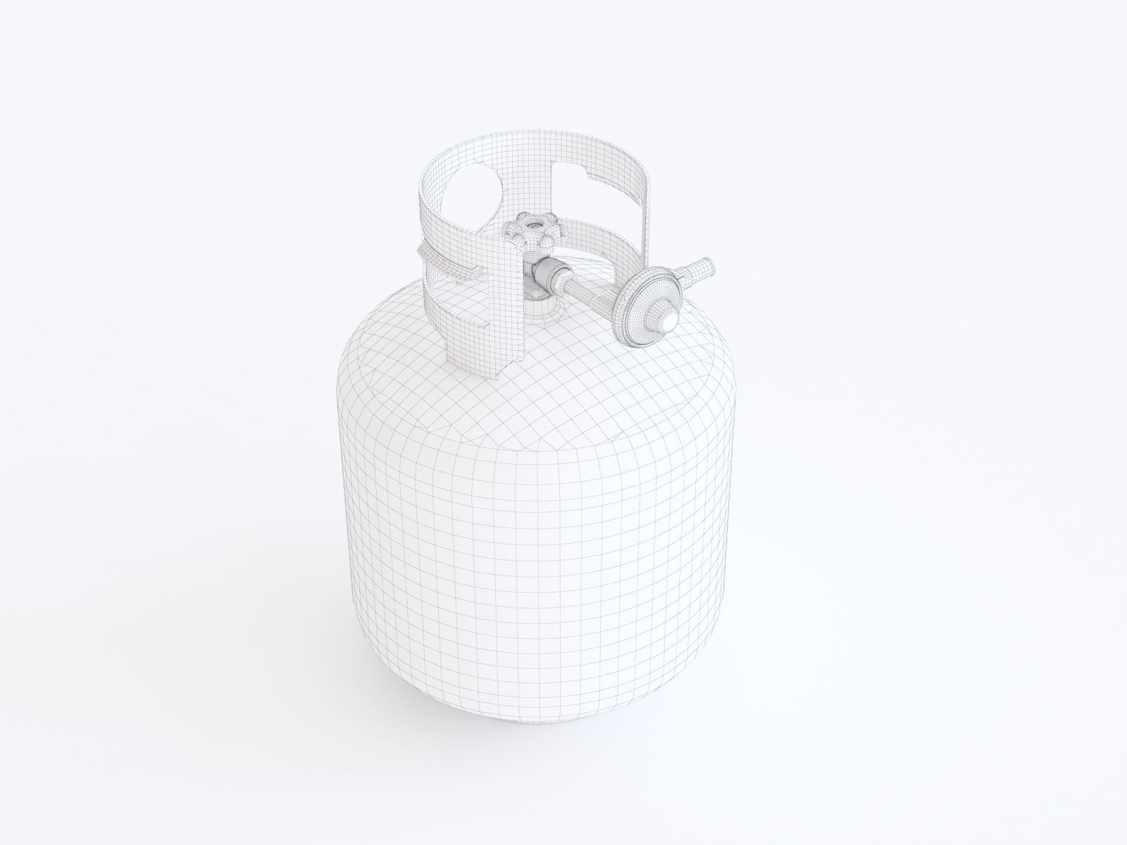Gas propane tank 3D model | CGTrader