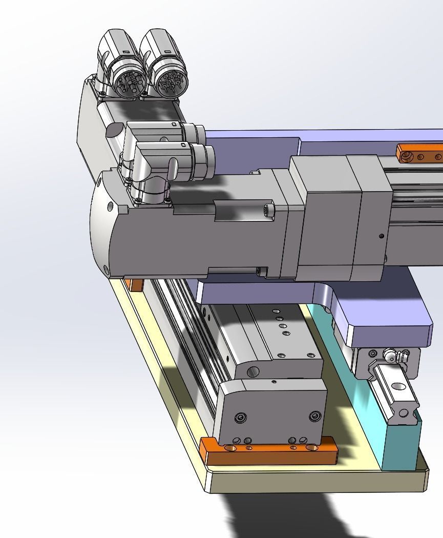 XYZ eddy current inspection mechanism module 3D model | CGTrader