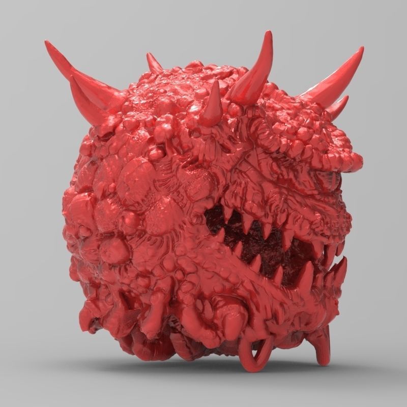Cacodemon 3D model 3D printable | CGTrader