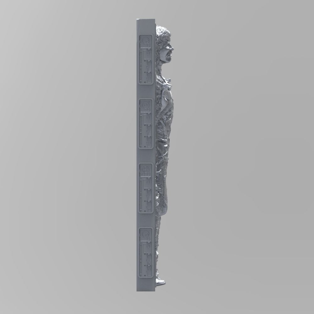 Han solo carbonite 3D model 3D printable | CGTrader