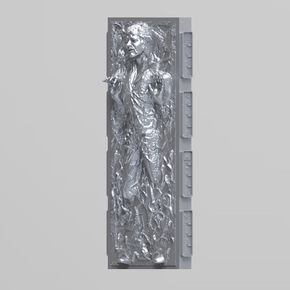 Han solo carbonite 3D model 3D printable | CGTrader
