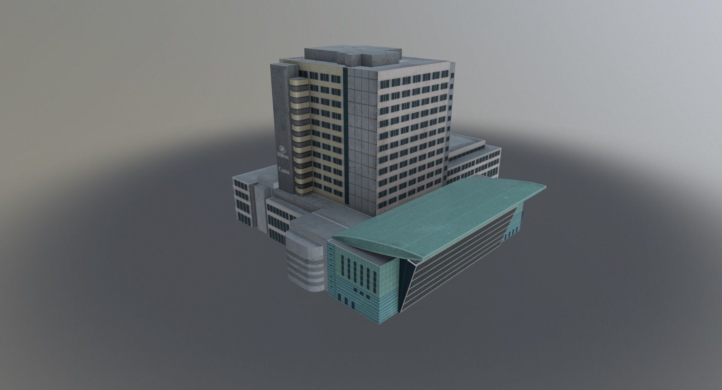 3D model High Rise Buildings Pack VR / AR / low-poly | CGTrader