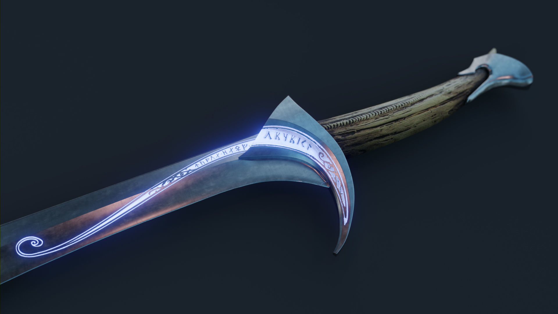 Orcrist sword 3D model | CGTrader