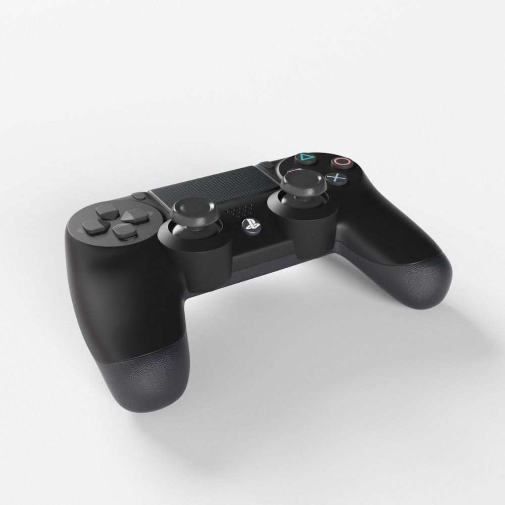 Sony PlayStation PS4 PRO DualShock Controller 3D model | CGTrader
