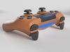 Sony PlayStation 4 DualShock Controller Metallic Copper Edition 3D ...