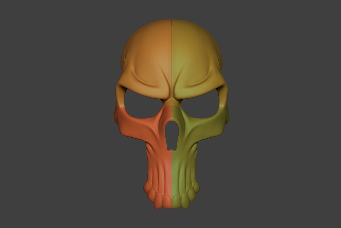 Skull Mask Collection 3D model 3D printable | CGTrader
