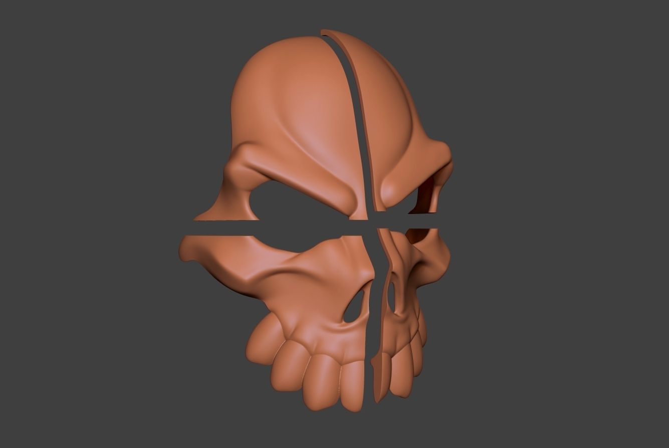 Skull Mask Collection 3D model 3D printable | CGTrader