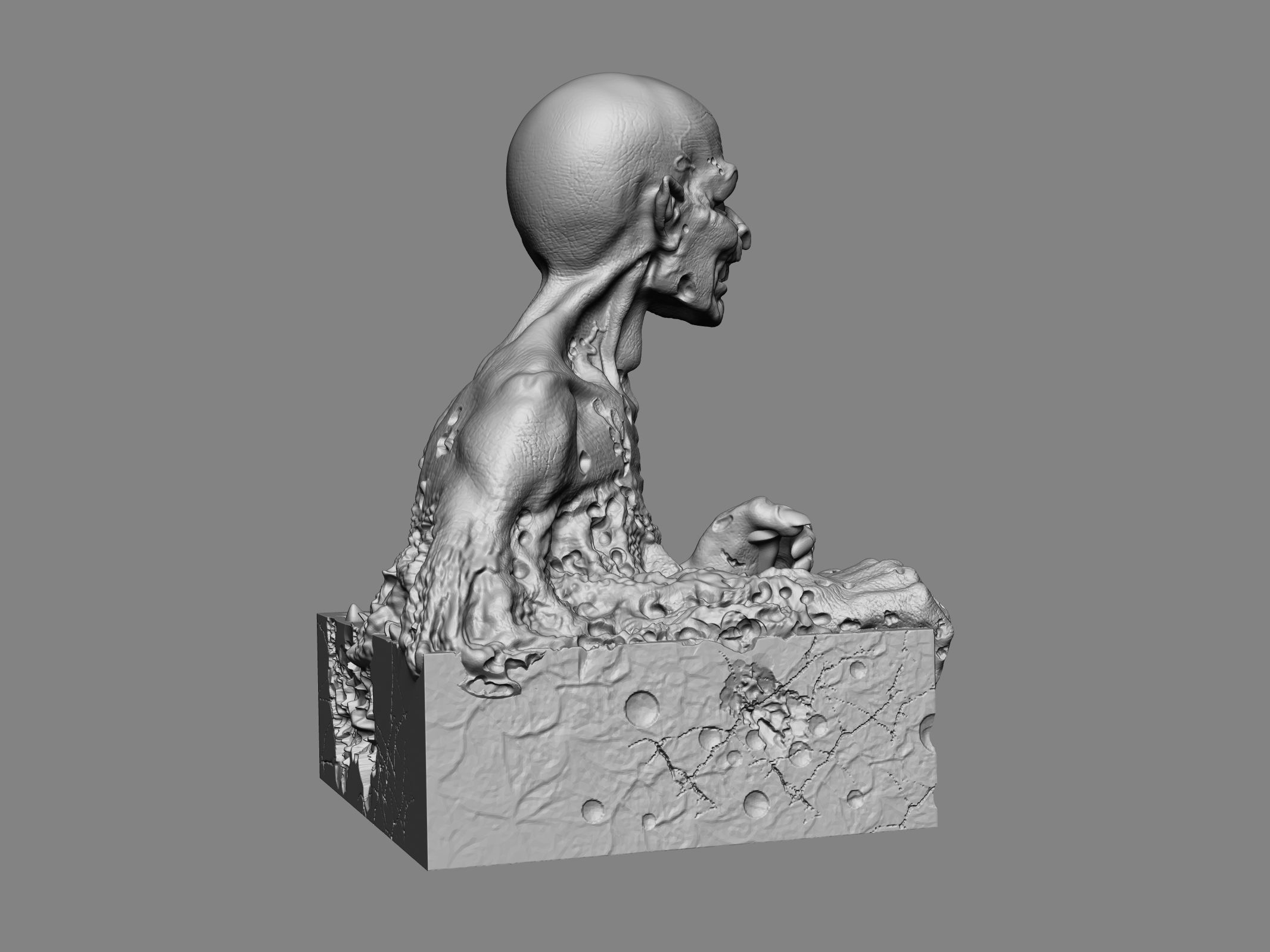 Zombies 3D model 3D printable | CGTrader