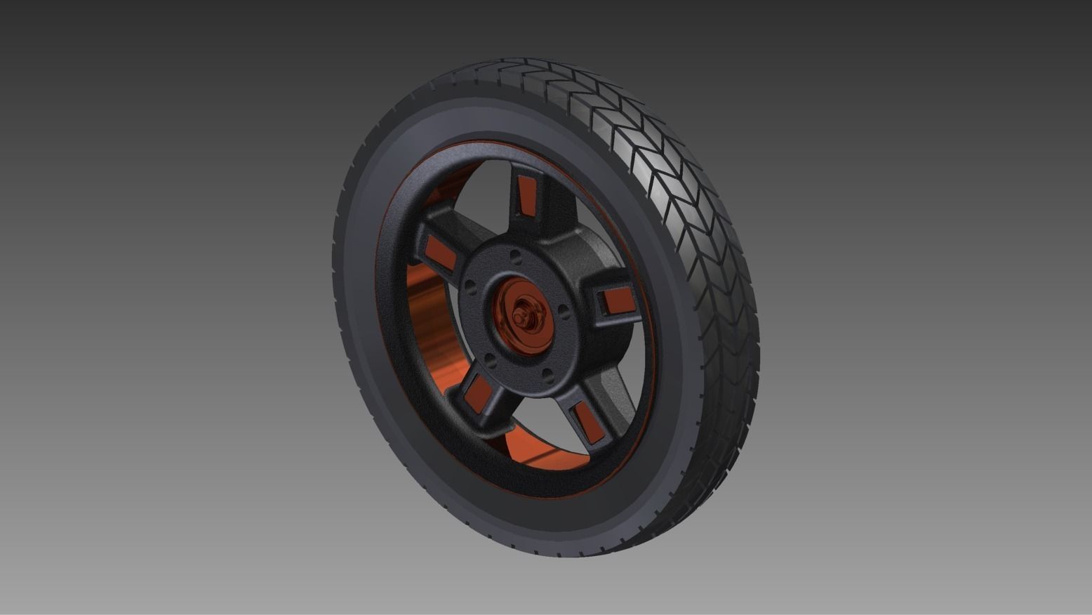 Steampunk wheel free 3D model | CGTrader